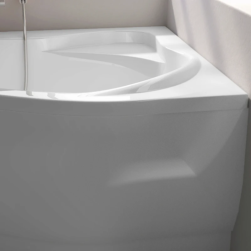 Baignoire d'angle | Baignoire asymétrique droite, 160 x 105 cm, Selena